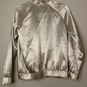 Ro & De | Jackets & Coats | Golden Bomber Jacket | Poshmark